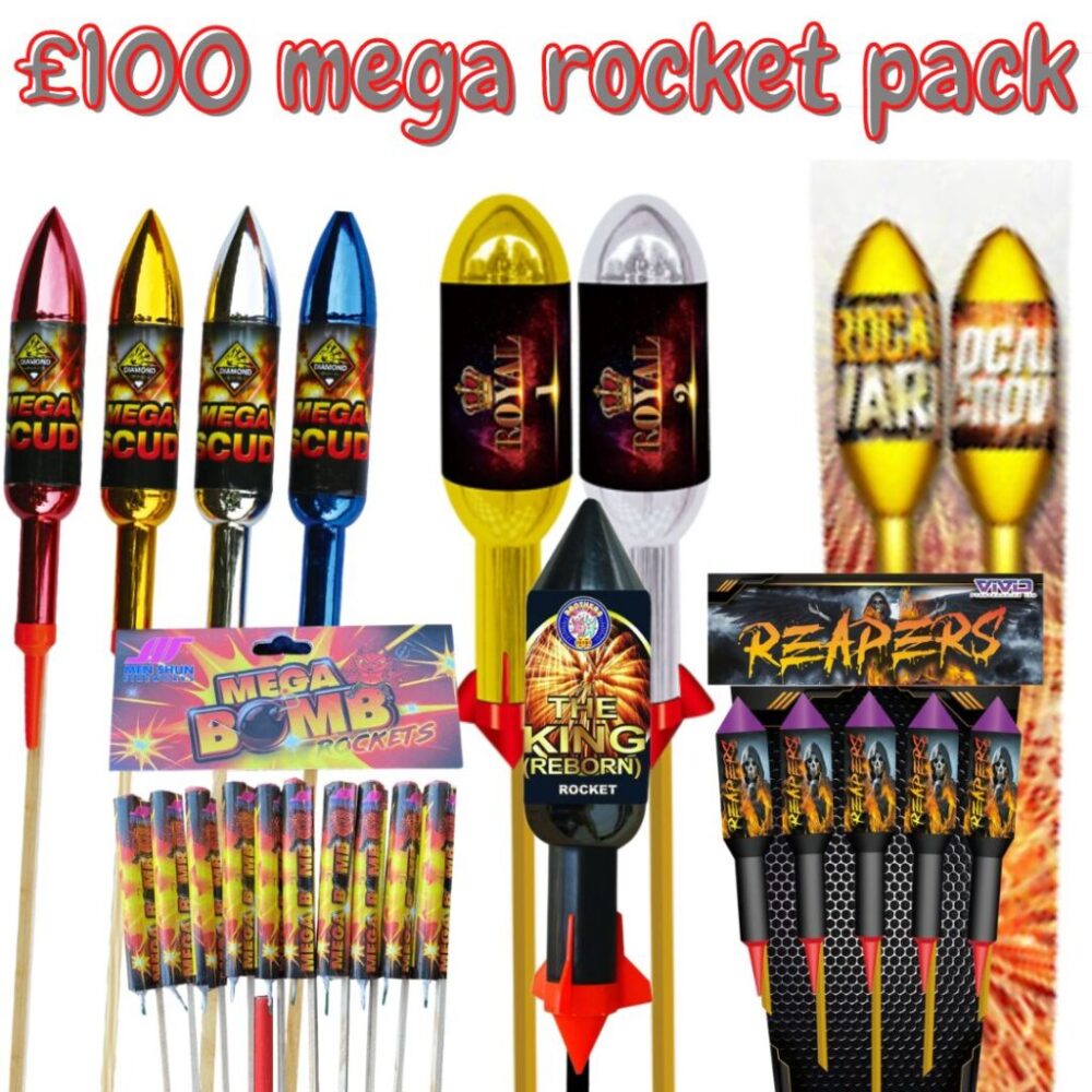 Mega Rocket Pack - Anfield Fireworks