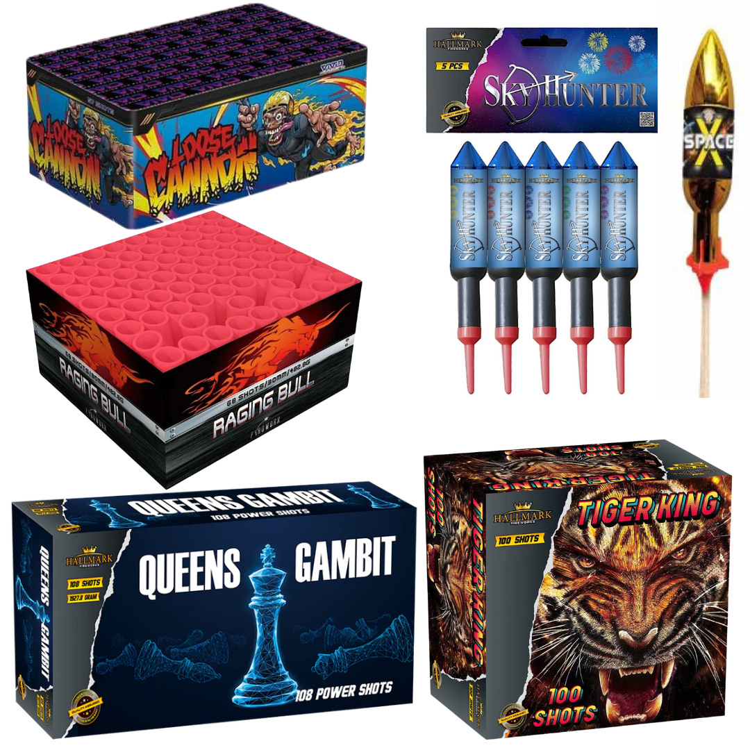 Fireworks Display Packs for Stunning Celebrations - Anfield Fireworks