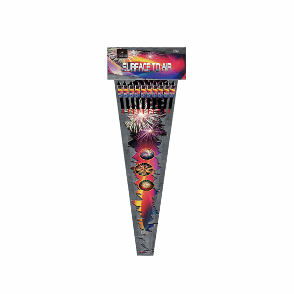 Surface To Air Rocket Pack by Pyroworx - Anfield Fireworks