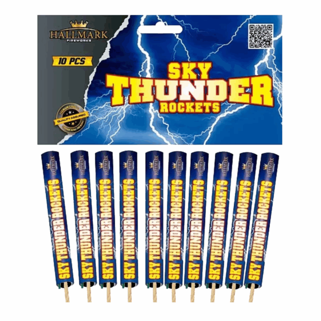 Sky Thunder Rockets by Hallmark Fireworks - Anfield Fireworks