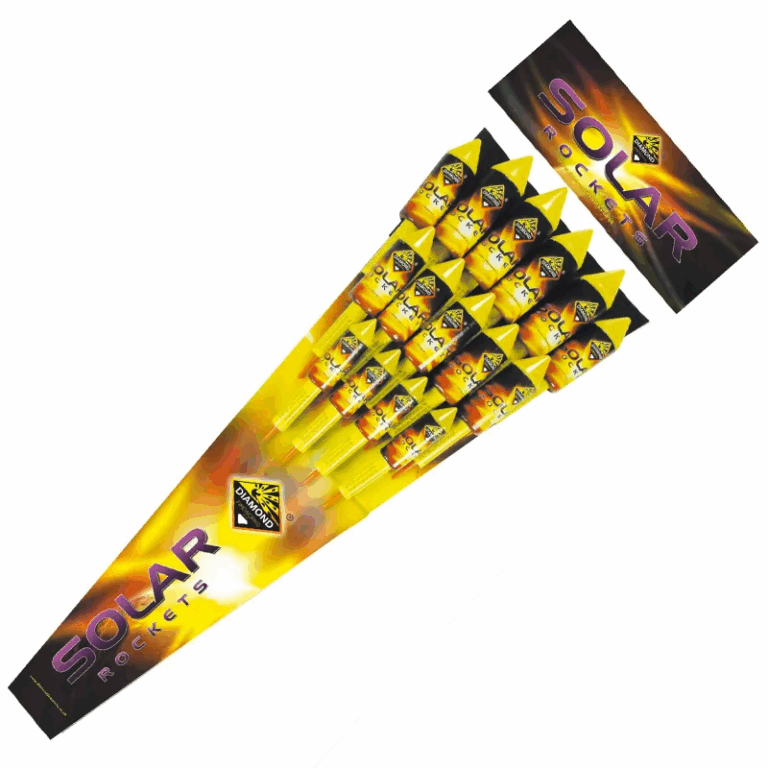 Solar Rocket Pack by Diamond Fireworks - Anfield Fireworks